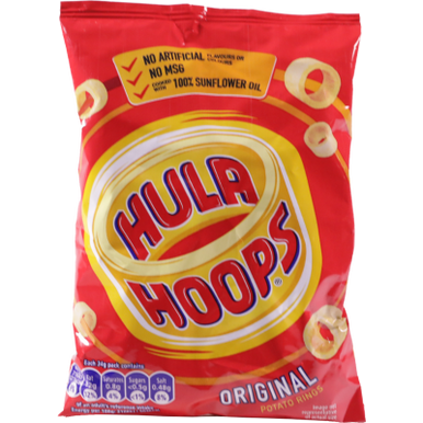 Hula Hoops Original Potato Rings 34g - SPOIL.co.nz