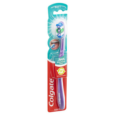 Colgate Toothbrush 360 Degree Soft Assorted - SPOIL.co.nz