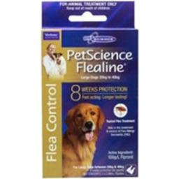 pet science flealinepet science flealine flea treatment large dogs 268ml each2pack - SPOIL.co.nz