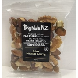 Big Nuts Raw Mixed Nuts 50g - SPOIL.co.nz
