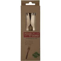 food gurufood guru forks wooden10pack - SPOIL.co.nz