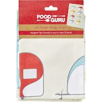 food gurufood guru tea towels designer2pack - SPOIL.co.nz
