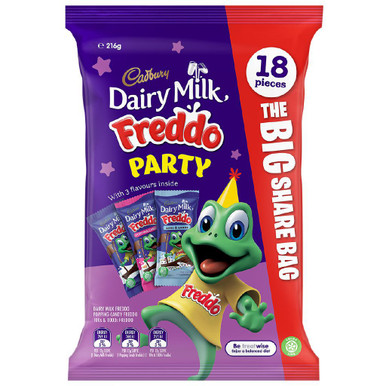 cadbury freddo partycadbury freddo party chocolates share bag18pack ...