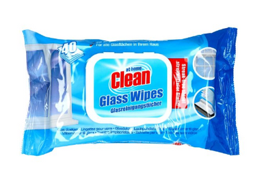 At Home Glass Wipes 40pk - SPOIL.co.nz