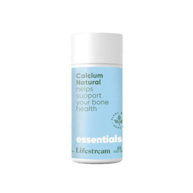 Lifestream Calcium Natural 60 Vege Caps - SPOIL.co.nz