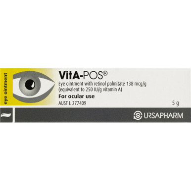 VitA-POS Eye Ointment 5g - SPOIL.co.nz