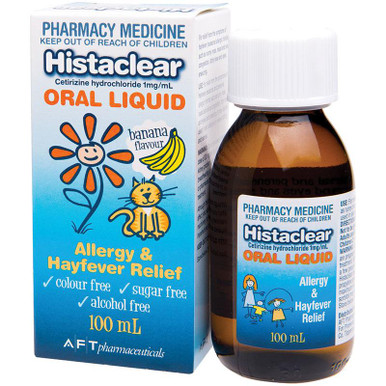 Histaclear Oral Solution 1mg/ml 100ml - SPOIL.co.nz