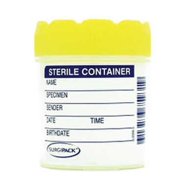 surgipack sterile specimen container - 1 container - SPOIL.co.nz