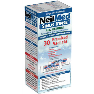 neilmed sinus rinse extra strength 30 premixed sachets - SPOIL.co.nz