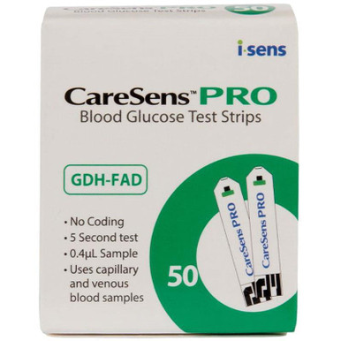 caresens pro test strips 50 - SPOIL.co.nz