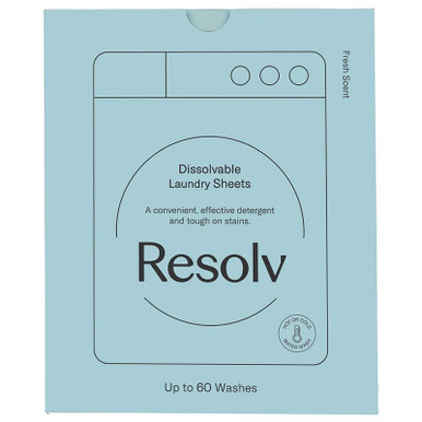 resolv laundry fresh scent sheets 30 pack - SPOIL.co.nz