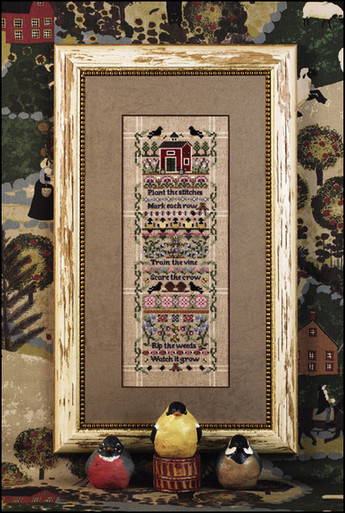 Needle in a Garden Pattern Only Just Nan Designs JN115 - The NeedleArt ...