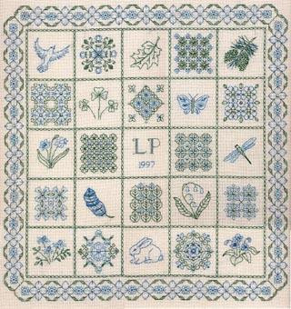 NATURE SAMPLER Laura J Perin Designs Counted CanvasPattern Only - The ...