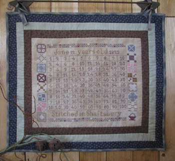 In Memory Of Jane 197 x 158 Thistles 15-1447 YT - The NeedleArt Closet