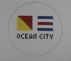 NTO29 3" Round Signal Flags Ocean City 18 Mesh Kristine Kingston ...