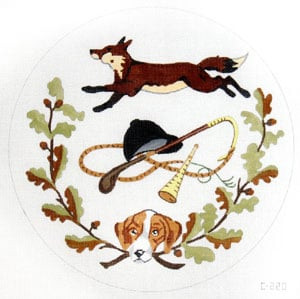 C-220 Fox Hunt Plate 10" Dia. 18 The Meredith Collection - The ...