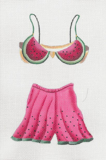 GS-50822 Watermelons Bra and Pants Sharon G - The NeedleArt Closet