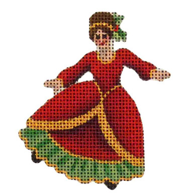020i Dancing lady Mini 2" to 3" 18 Mesh Rebecca Wood Designs! - The ...