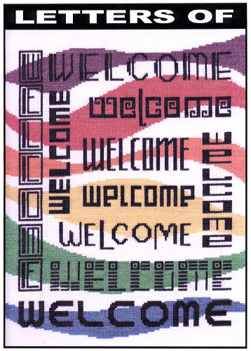 FSD-LW Letters of Welcome Finger Step Designs - The NeedleArt Closet