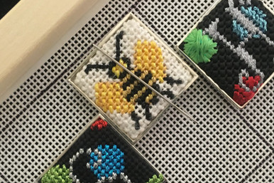 Magnet Needle MinderHARDWARE, Holds 1 Inch Canvas Silver Finish ...