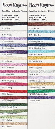 Rainbow Gallery Neon Rays Plus NP97-Granite - The NeedleArt Closet