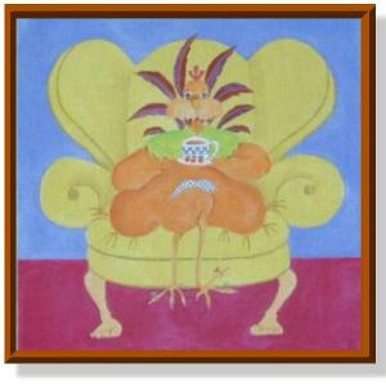 CM302 Afternoon Tea 16 x 16 18 Mesh DESIGNS BY CHARLOTTE McDONNELL ...