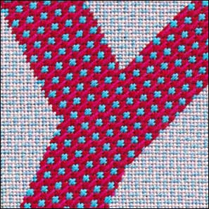 FSD-FLWY Letter - Y Finger Step Designs - The NeedleArt Closet