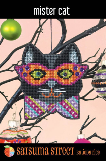 Mister Cat Satsuma Street By Jody Rice - The NeedleArt Closet