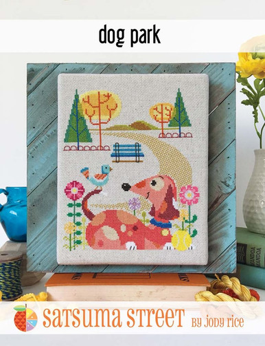 Dog Park Satsuma Street By Jody Rice - The NeedleArt Closet
