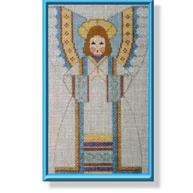 CD943* Standing Angel 13" 13 Mesh With Stitch Guide DESIGNS BY CAROL ...