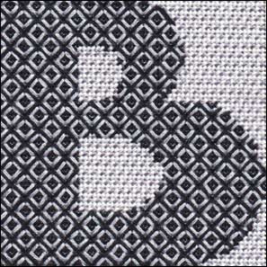 FSD-FLWB Letter - B Finger Step Designs - The NeedleArt Closet