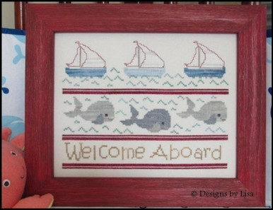 DBL201 Welcome Aboard Designs By Lisa - The NeedleArt Closet
