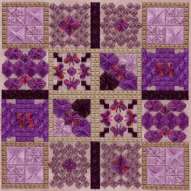 Bump in the Rhodes by DebBee's Designs - The NeedleArt Closet