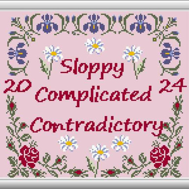Salty Stitcher Designs Complicated Cross Stitch Pattern Pre Order - The ...
