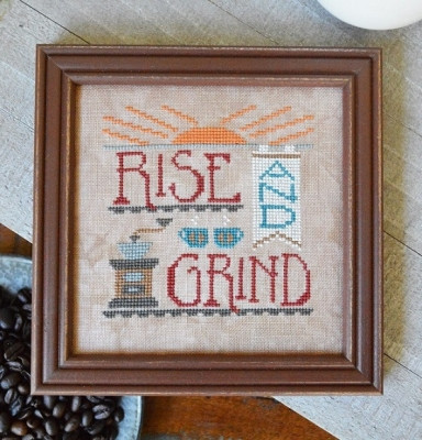 zHD136 Rise & Grind - Cool Beans (8/9) Hands On Design - The NeedleArt ...