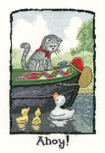 HC991 Ahoy! Cats Rule Heritage Crafts - The NeedleArt Closet