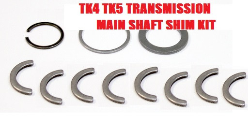 TK5 TK4 TRANSMISSION MAIN SHAFT SHIM KIT (UPDATED) FITS 4x4 BRONCO II ...