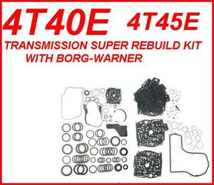 4T40E 4T45E TRANSMISSION SUPER REBUILD KIT WITH EXEDY FRICTIONS, STEELS ...