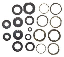 MTX75 TRANSMISSION REBUILD KIT WITH SYNCHRO RINGS FITS '95+ FORD ...