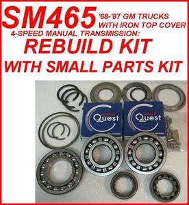 SM465 TRANSMISSION REBUILD KIT FITS '69-'87 CHEVY & GMC C& K PICKUPS ...