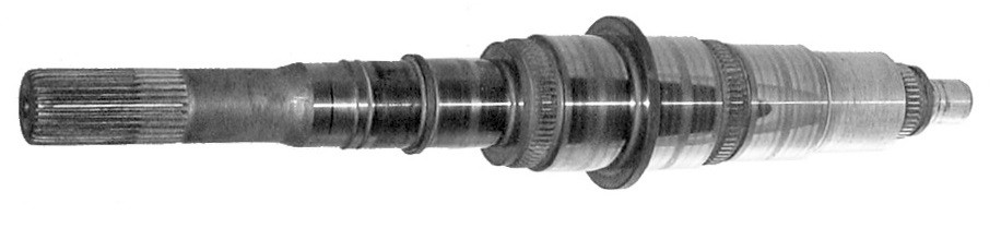 ZF S5-42 S5-47 S5-47M TRANSMISSION MAIN SHAFT FOR 4x4 18-3/4" FITS FORD ...
