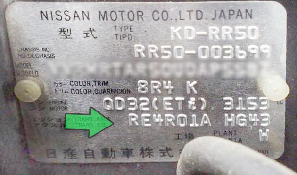 RE4R01A RL4R01A JR402E TRANSMISSION REBUILD KIT WITH FRICTIONS, STEELS ...