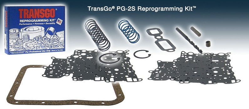 ALUMINUM POWERGLIDE TRANSMISSION REPROGRAMMING KIT BY TRANSGO FITS '63 ...