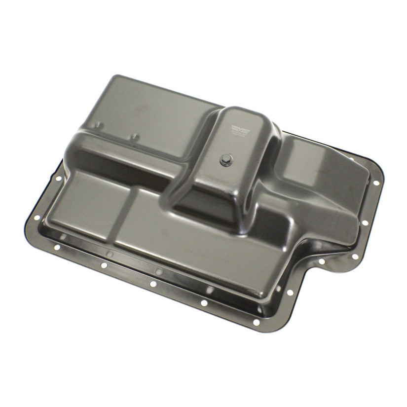 4R100 E4OD TRANSMISSION OIL PAN WITH DRAIN PLUG, AFTERMARKET FITS '96 ...