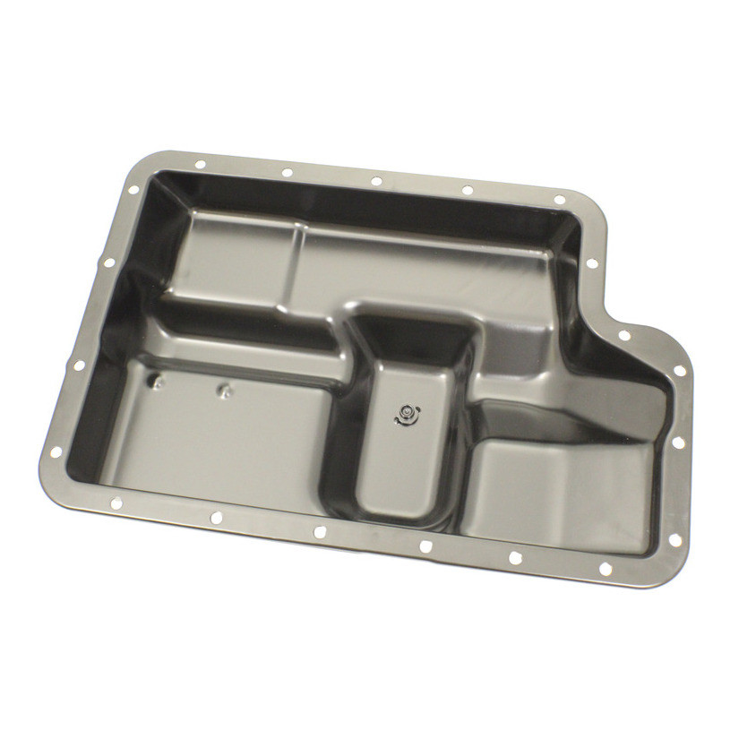 4R100 E4OD TRANSMISSION OIL PAN WITH DRAIN PLUG, AFTERMARKET FITS '96 ...