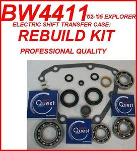 BW4411 BW4412 TRANSFER CASE REBUILD KIT FITS '02+ 4.0L EXPLORER ...