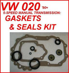 VW 020 TRANSMISSION GASKET & SEALS KIT FOR '95+ 8 VALVE, '90+ 16V ...