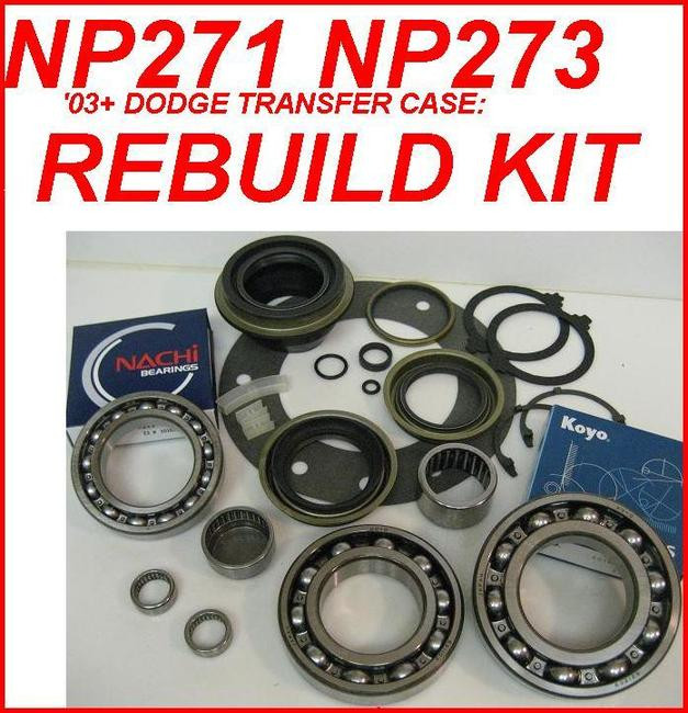 NP271 NP273 NV271 NV273 TRANSFER CASE REBUILD KIT FITS DODGE RAM 2500 ...
