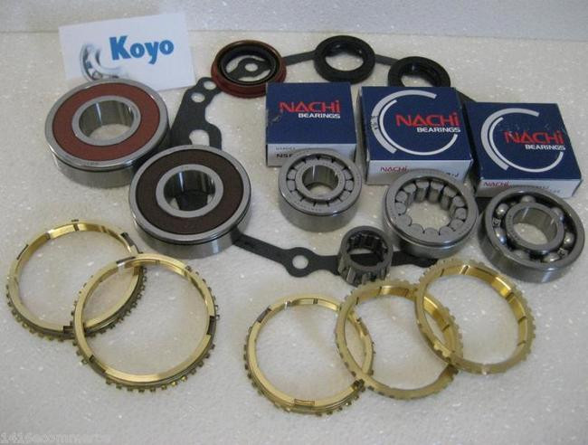 R151 R151F R154 TRANSMISSION REBUILD KIT WITH SYNCHRO RINGS FITS TOYOTA ...