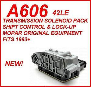 A606 42LE TRANSMISSION SOLENOID PACK: SHIFT CONTROL & TCC: MOPAR ...